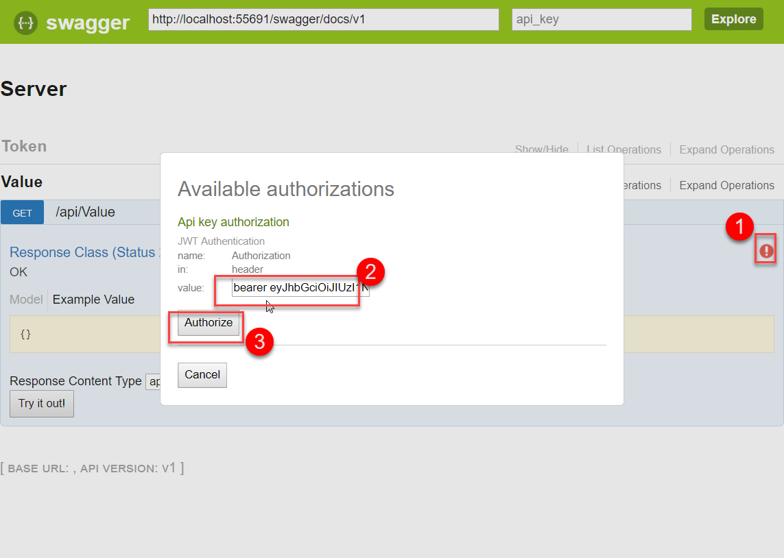[Swagger] 使用 Api_Key + JWT 測試受保護的 Web API | 余小章 @ 大內殿堂 - 點部落