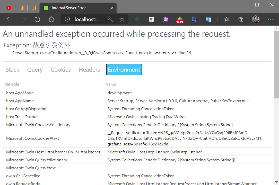 [ASP.NET Web API 2]如何使用 OWIN Middleware 捕捉 OWIN Host 引發的例外 | 余小章 @ 大內殿堂 ...