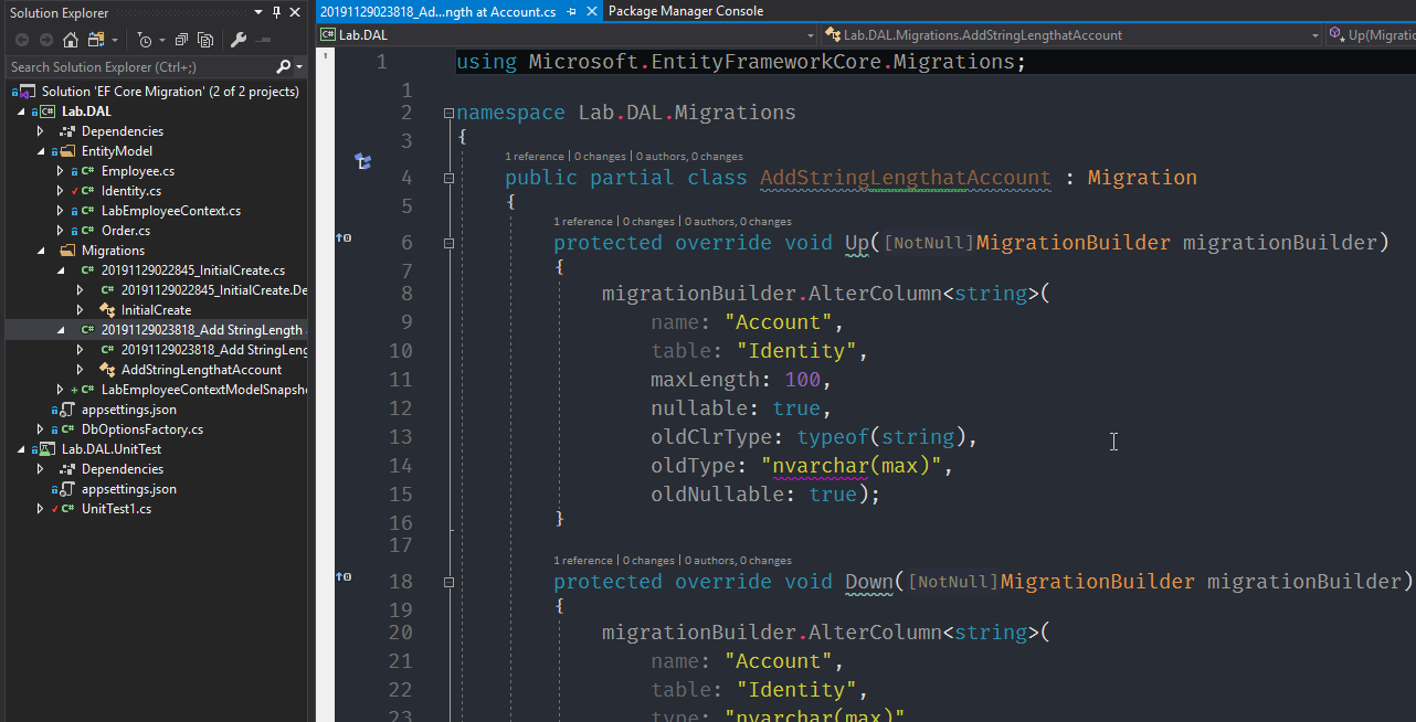[EF Core 3] 如何使用 Code First 的 Migration | 余小章 @ 大內殿堂 - 點部落