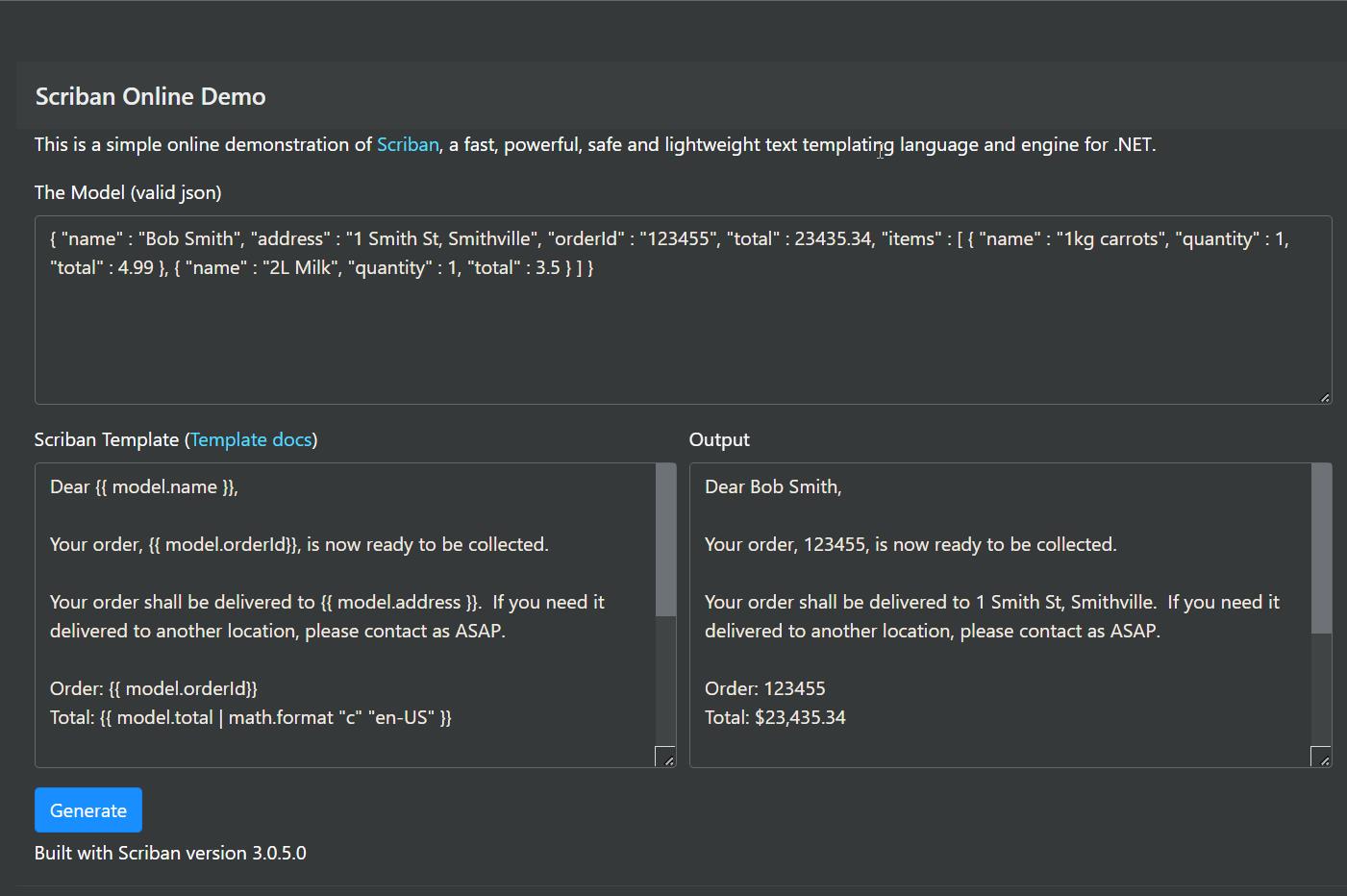 如何使用 Razor Engine 腳本處理 Template | 余小章 @ 大內殿堂 - 點部落
