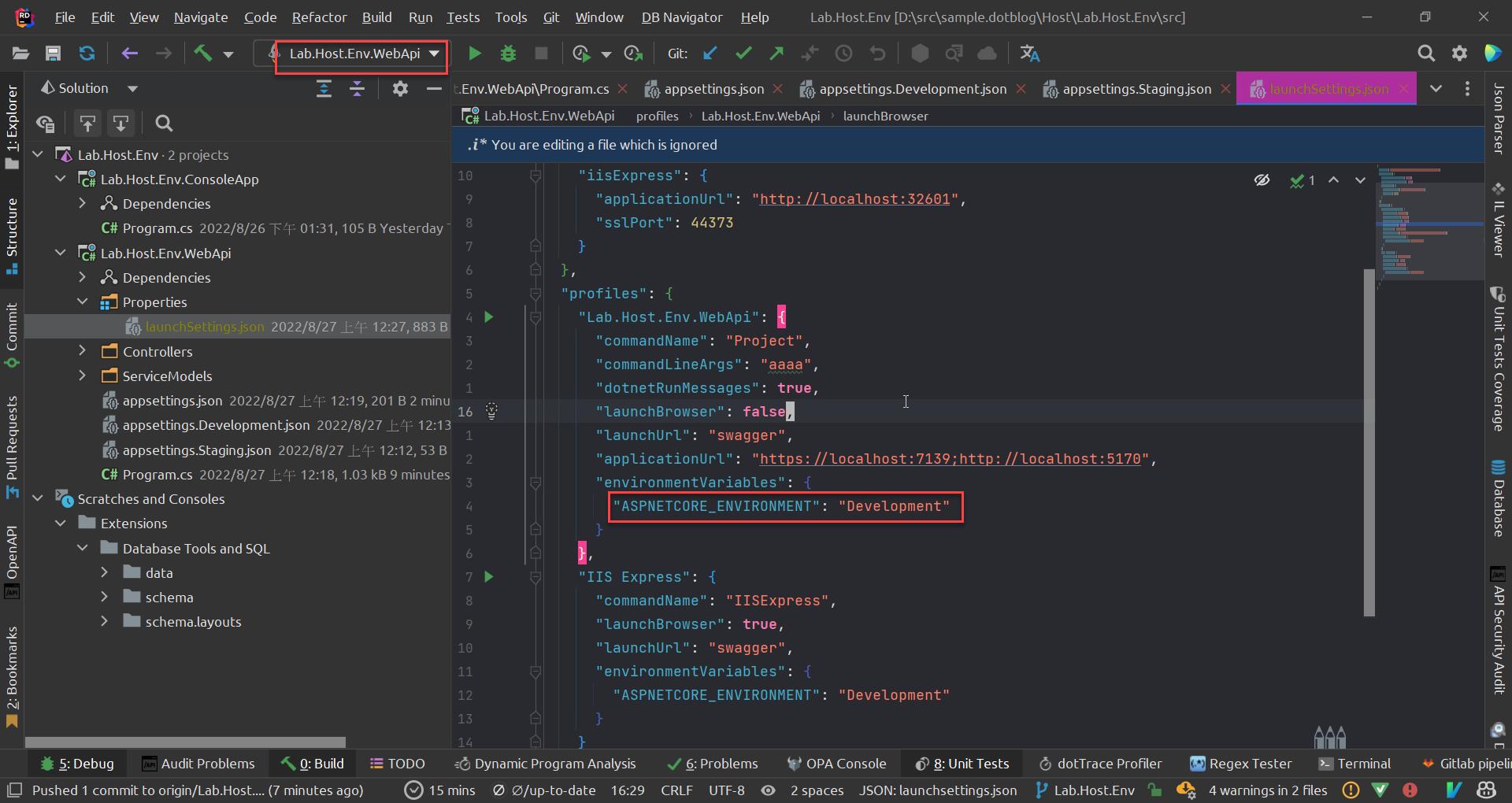 .NET 6 應用程式如何切換環境和組態 | 余小章 @ 大內殿堂 - 點部落