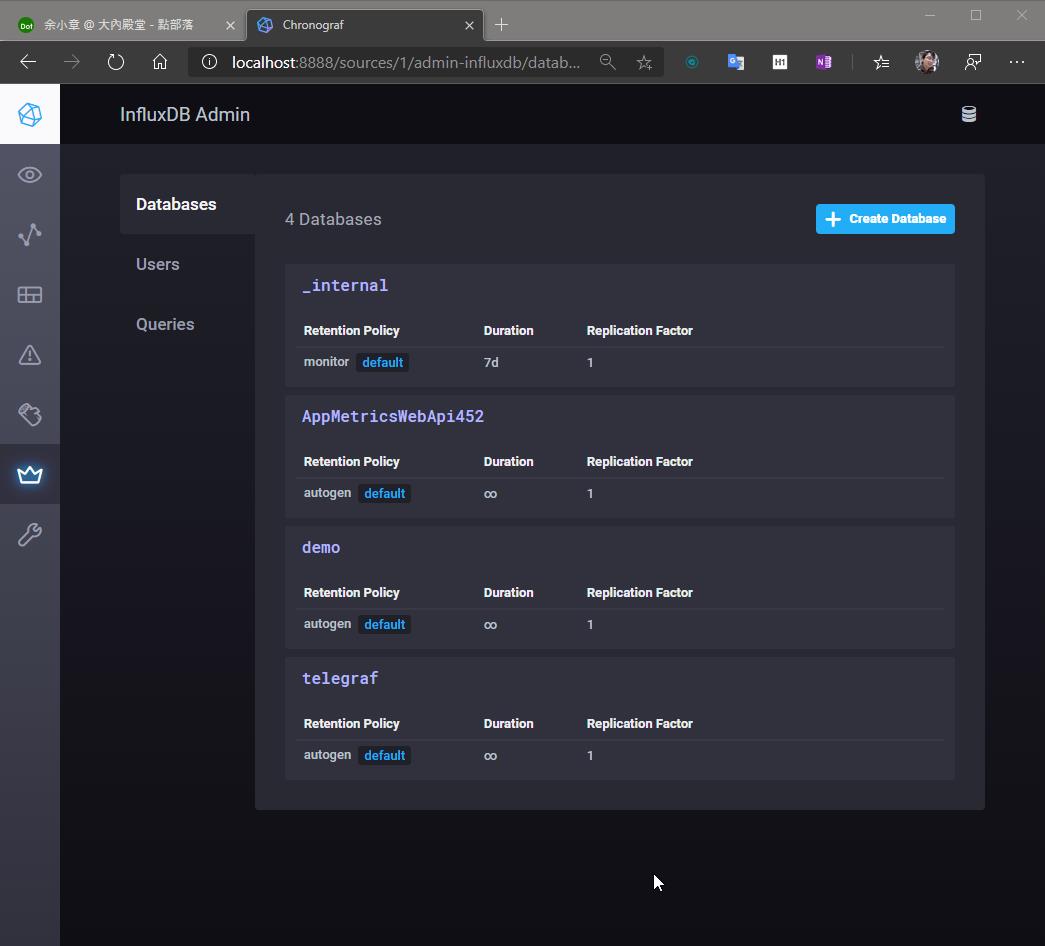 [InfluxDB] 如何安裝及配置 InfluxDB | 余小章 @ 大內殿堂 - 點部落