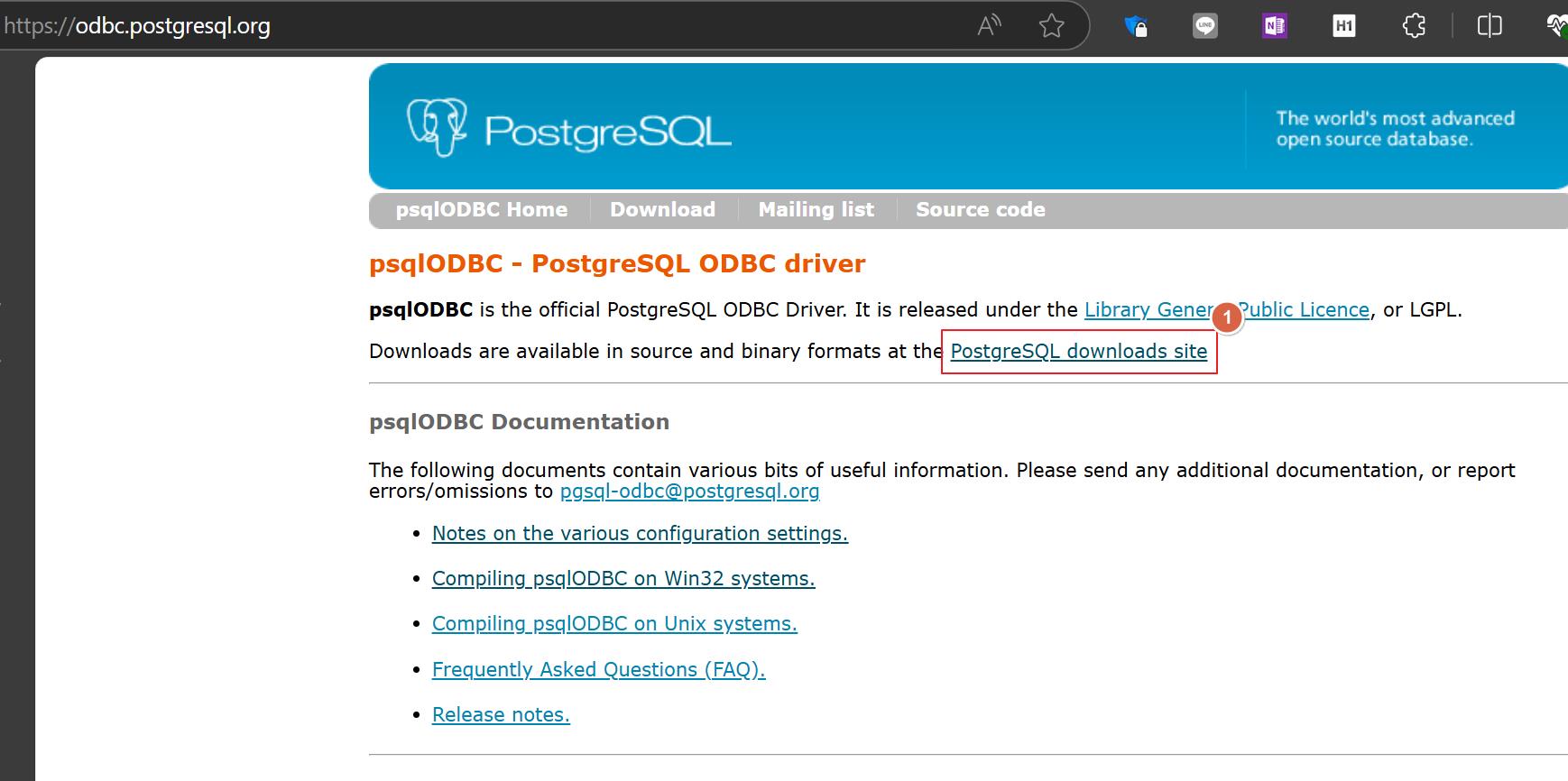 通過 ODBC 訪問 PostgreSQL | 余小章 @ 大內殿堂 - 點部落