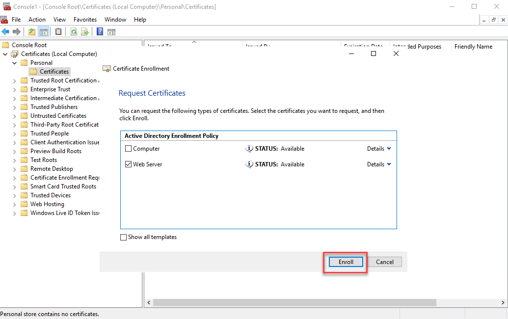 請求可被 Chrome 瀏覽器信任的 Web 憑證 | 余小章 @ 大內殿堂 - 點部落
