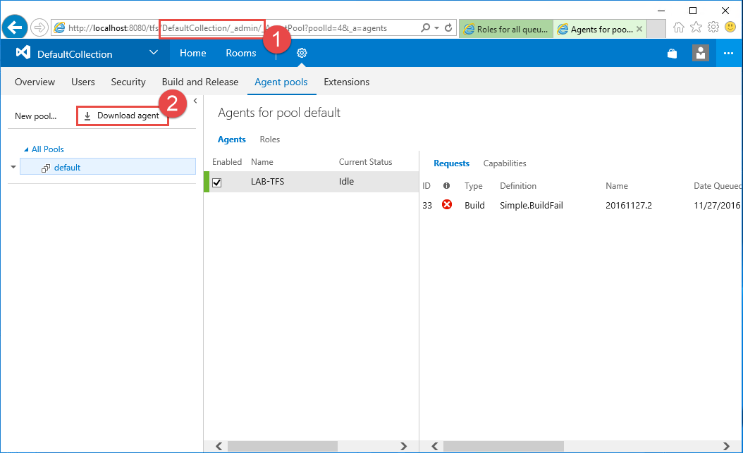 [TFS 2017] 安裝 Build vNext Agent | 余小章 @ 大內殿堂 - 點部落