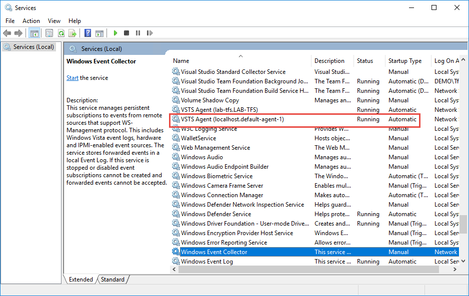 [TFS 2017] 安裝 Build vNext Agent | 余小章 @ 大內殿堂 - 點部落