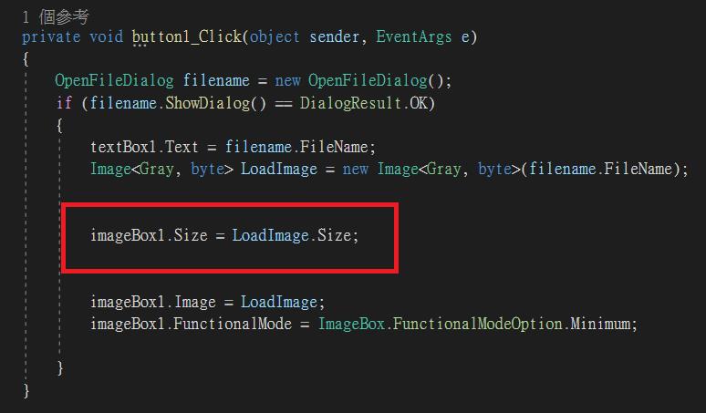 EMGU - Image的畫面縮放 - 延伸應用 2. 讀圖片時將 ImageBox 的大小設定成圖片大小 | 四月的筆記 - 點部落