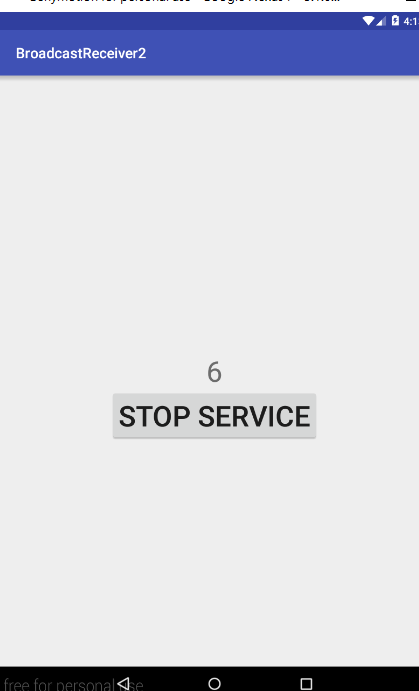 [Android] BroadcastReceiver (Service send-->receive Activity) | Sam's ...