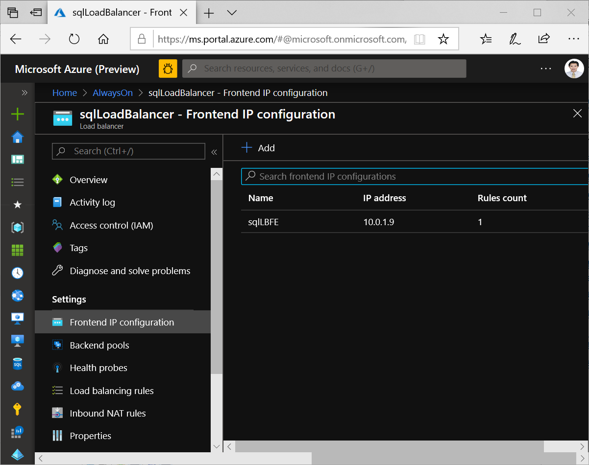 SQL AlwaysOn template on Azure portal | Data platform & Analytics - 點部落