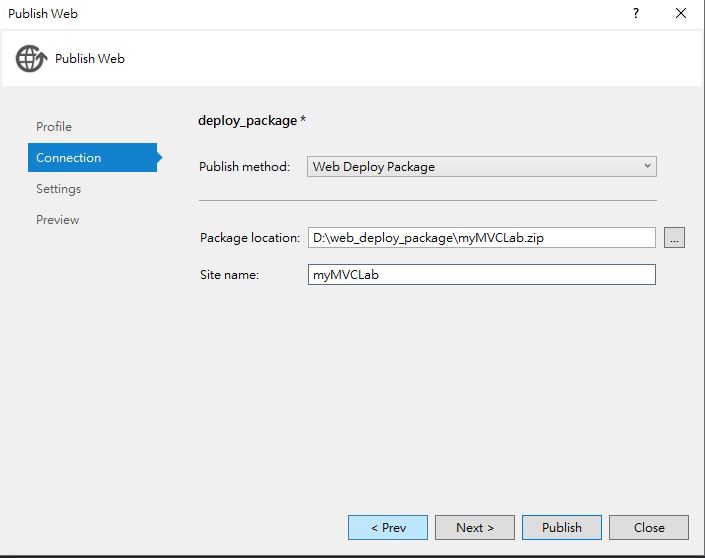 透過Web deploy package將asp.net MVC網站發行及部署到IIS | 攻城獅的學習筆記 - 點部落