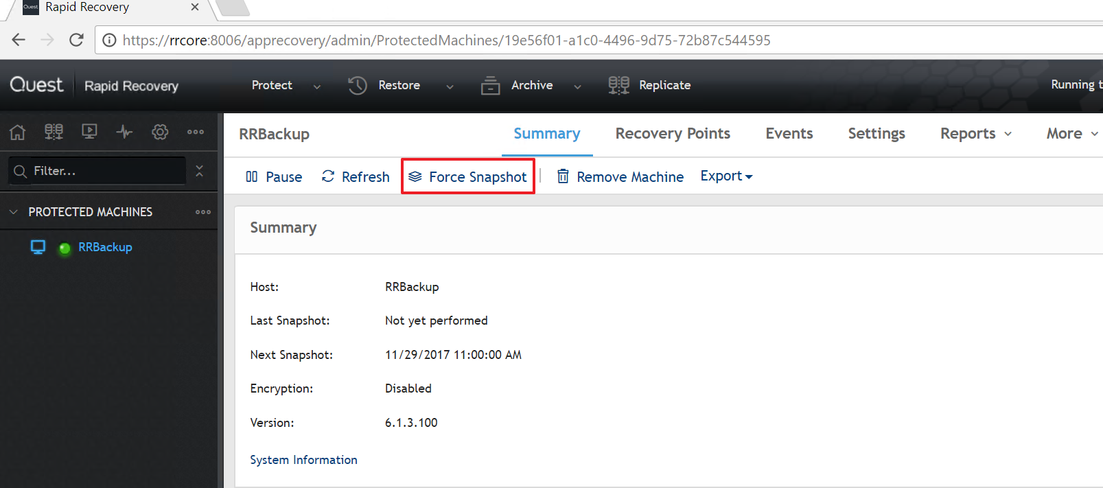 Quest Rapid Recovery備份及還原篇 | 潛水太久總要浮出水面的 - 點部落