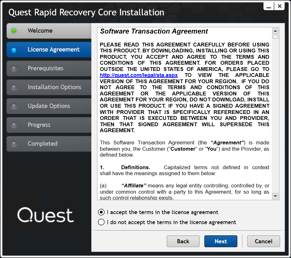 Quest Rapid Recovery安裝篇 | 潛水太久總要浮出水面的 - 點部落