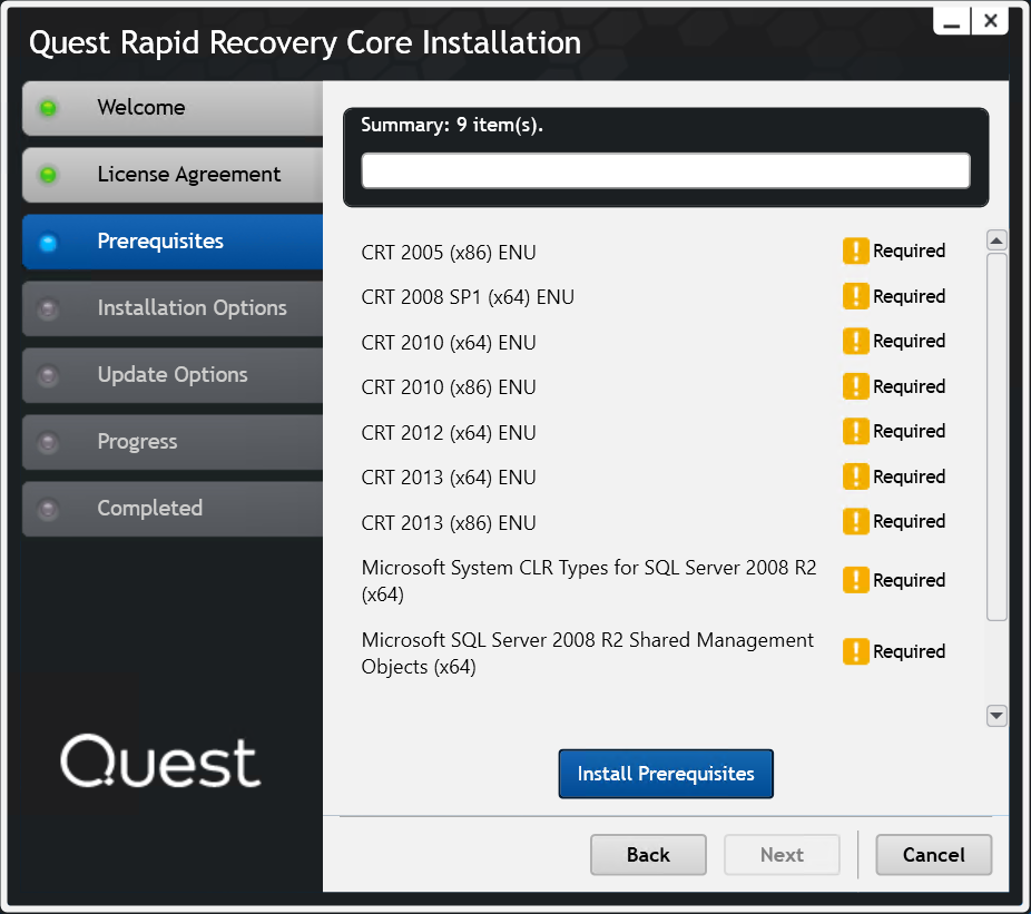 Quest Rapid Recovery安裝篇 | 潛水太久總要浮出水面的 - 點部落