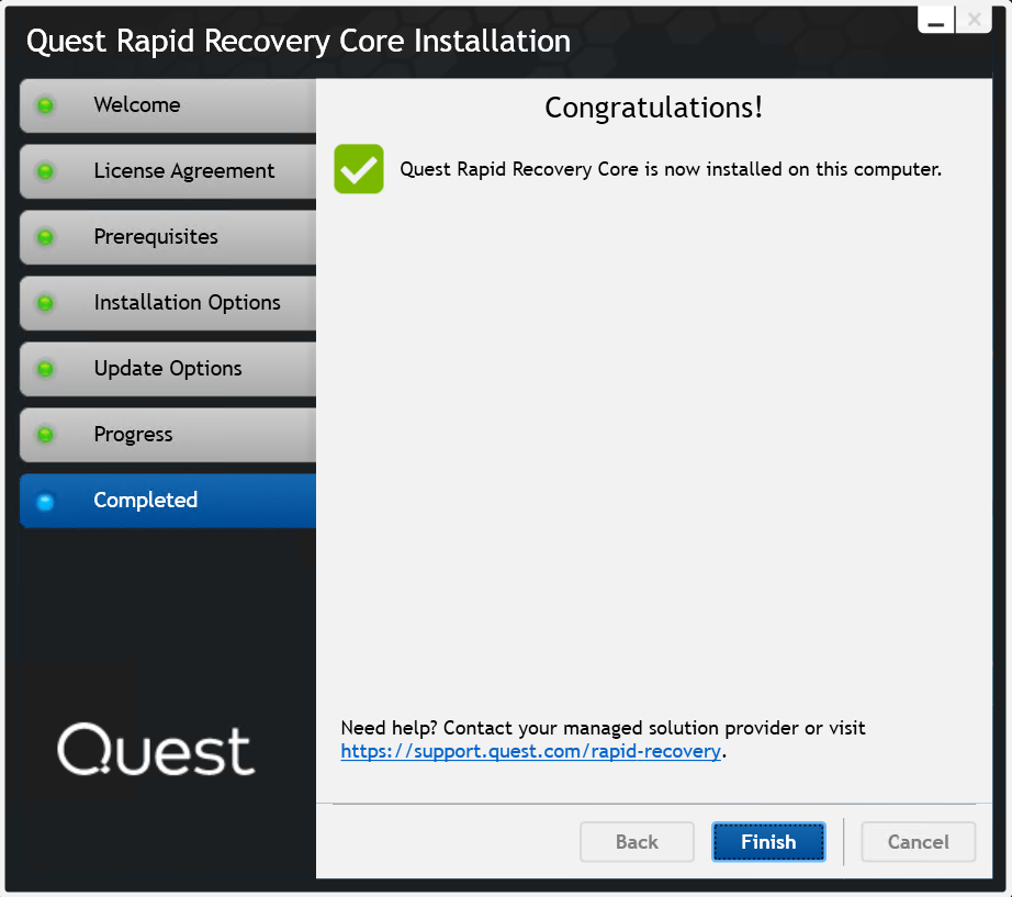 Quest Rapid Recovery安裝篇 | 潛水太久總要浮出水面的 - 點部落