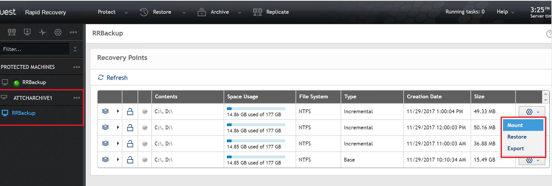 Quest Rapid Recovery雲端備份篇 | 潛水太久總要浮出水面的 - 點部落