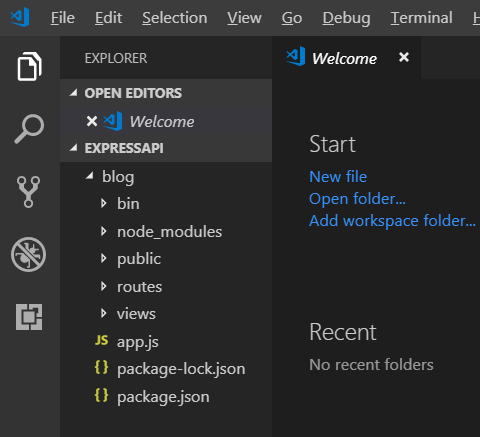 [Node.js]於VS Code上建立一個具有Express框架的專案 | Ting I 的程式碼集中營 - 點部落