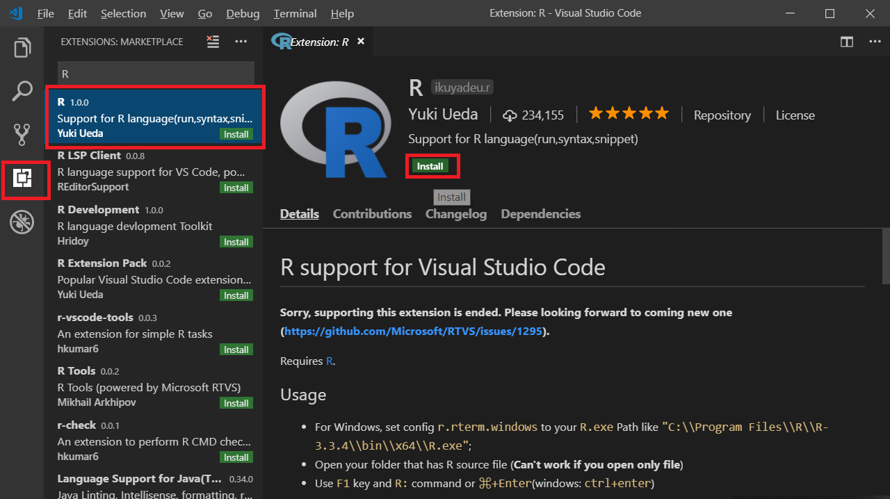 [R]於Visual studio code上設定R語言的開發環境 | Ting I 的程式碼集中營 - 點部落