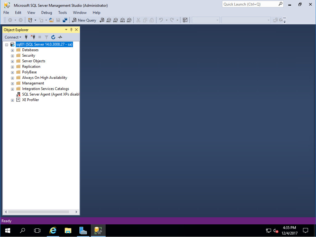 使用SSMS管理工具測試連線SQL Server on Linux | IT界的老虎五隻 - 點部落