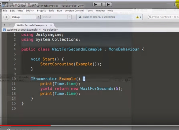 UNITY的簡易介紹與下載。題外話:WaitForSeconds的使用 | UNITY - 點部落
