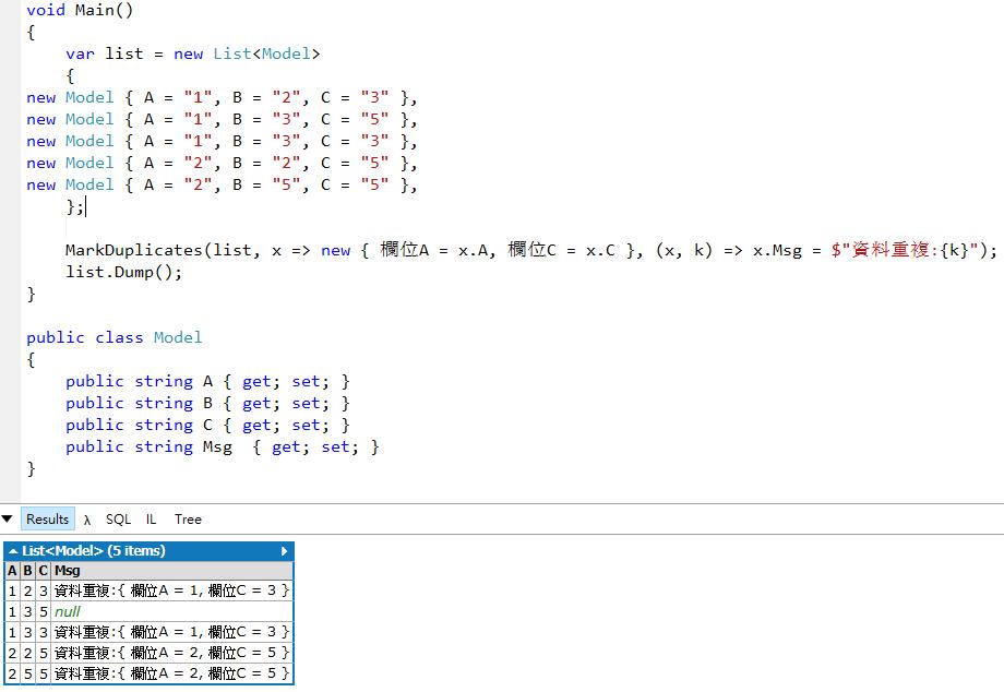 Linq Title 