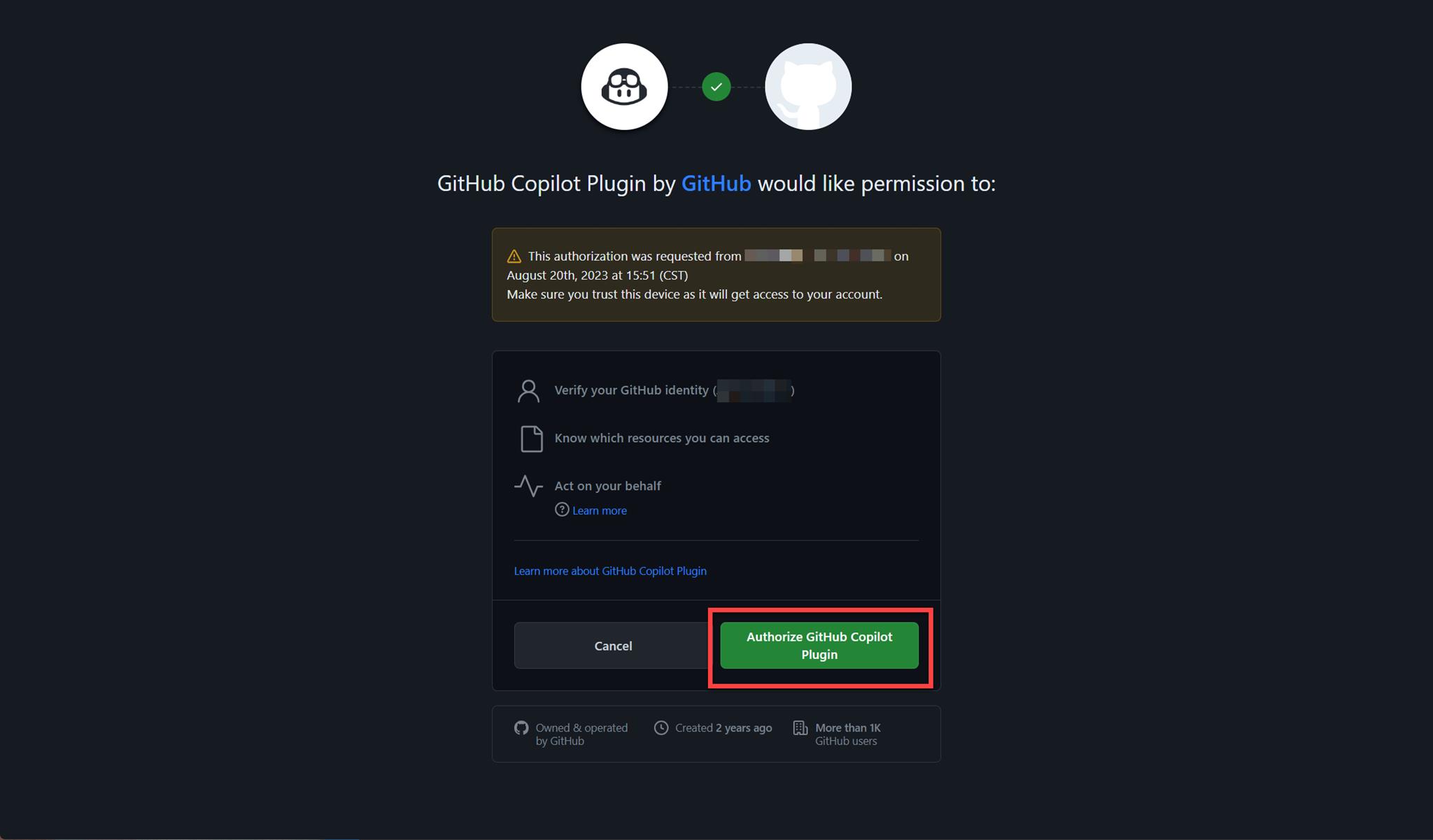 Visual Studio 使用 GitHub Copilot 的授權採用 Device Flow 驗證 | James's Tech ...
