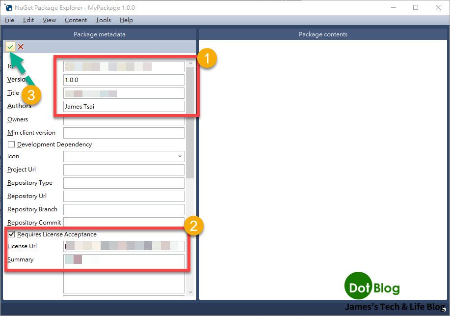封裝 DLL 成 NuGet Package 並發佈到 NuGet Gallery 紀錄 l | James's Tech & Life ...
