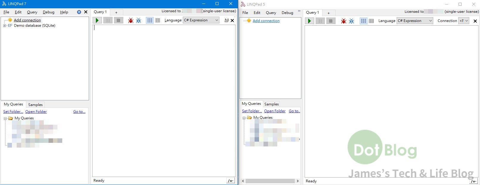 LINQPad 安裝與授權啟用(另附支援問題請求) | James's Tech & Life Blog - 點部落