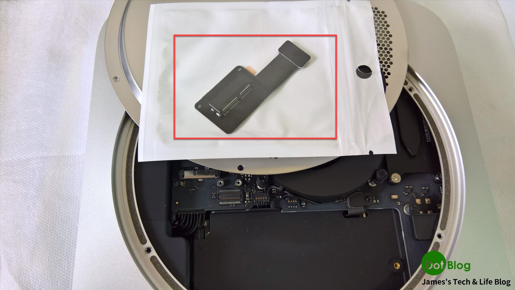 Mac mini (Late 2014) 的進擊 - 加裝 PCIe SSD 硬碟 | James's Tech & Life Blog - 點部落