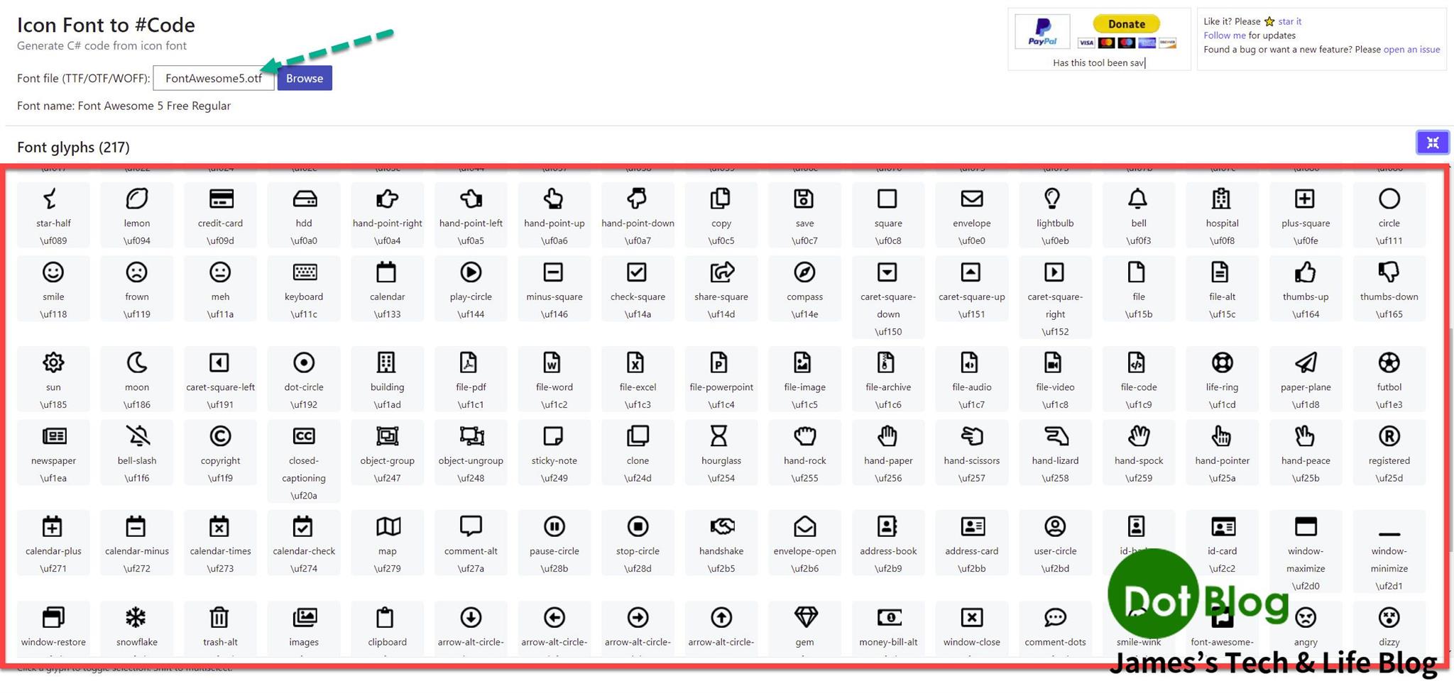 在 Xamarin.Forms 中使用字型檔設定 App 中的 Icon 圖示 | James's Tech & Life Blog - 點部落